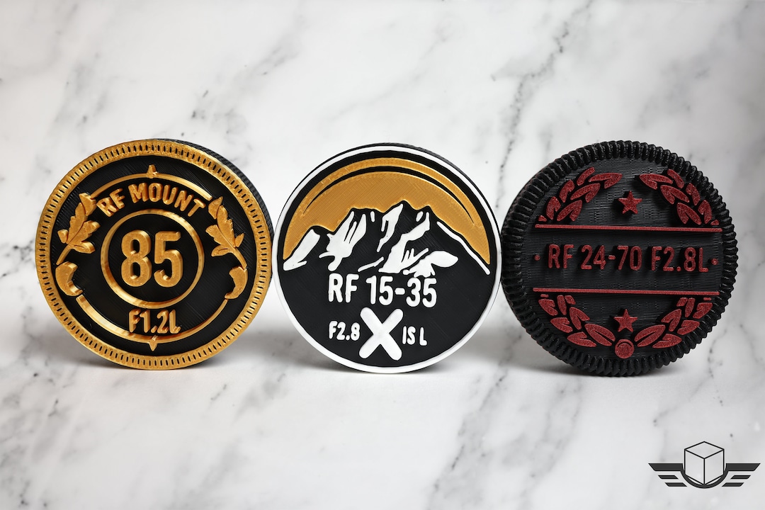 Canon EOS R RF and EF Mount Custom Lens / Body Caps - Etsy