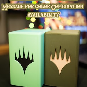 Slim Deck Box for Mtg Cards - Etsy