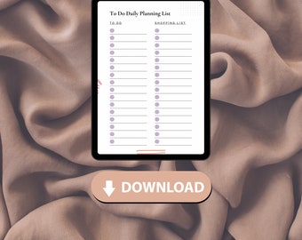 Minimal to Do List Printable, Simple to Do List Template, A4/ Letter ...