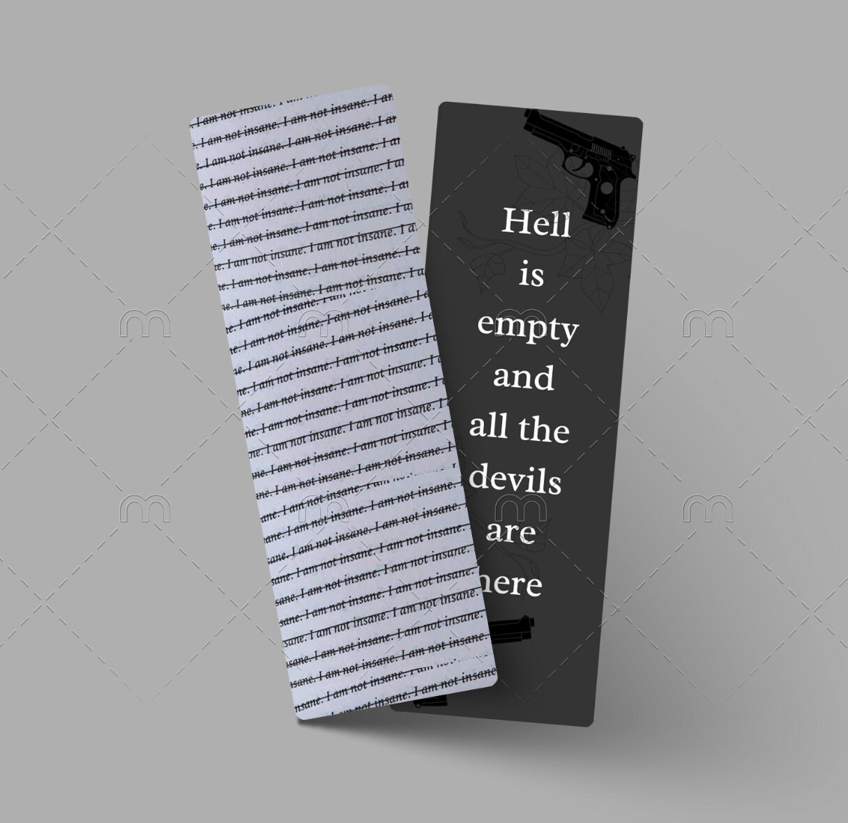 Shatter Me Inspired Bookmarks Digital Download, Unique Bookmarks, Book ...