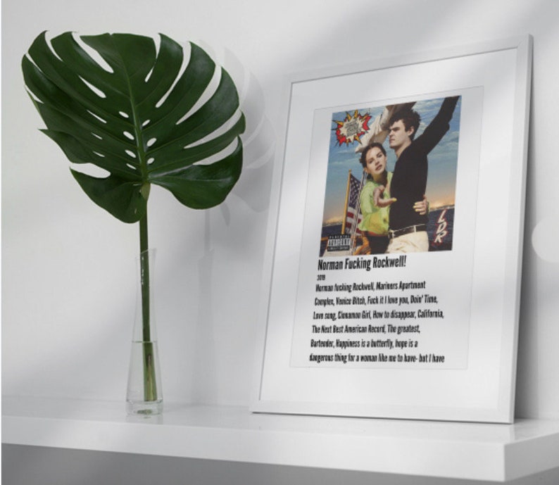 Lana Del Rey Printable Posters, Instant Download, Music Wall Art ...