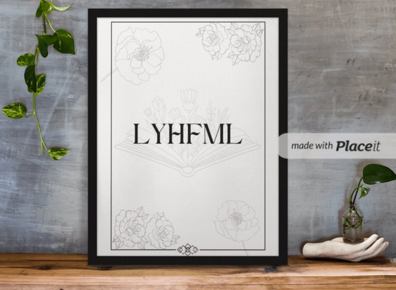 Shatter Me Posters Set of 5, Digital Printable Art, Book Inspired Wall ...