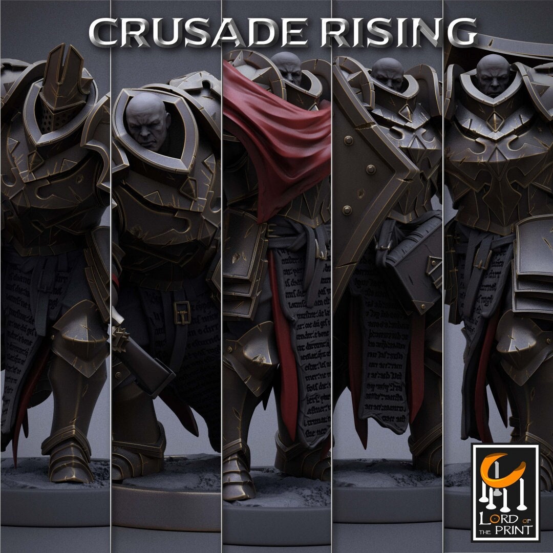 Templar Flail Knights Crusade Rising Lord of the Print - Etsy
