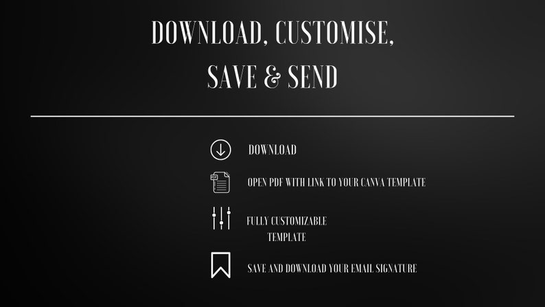Email Signature Template - Etsy