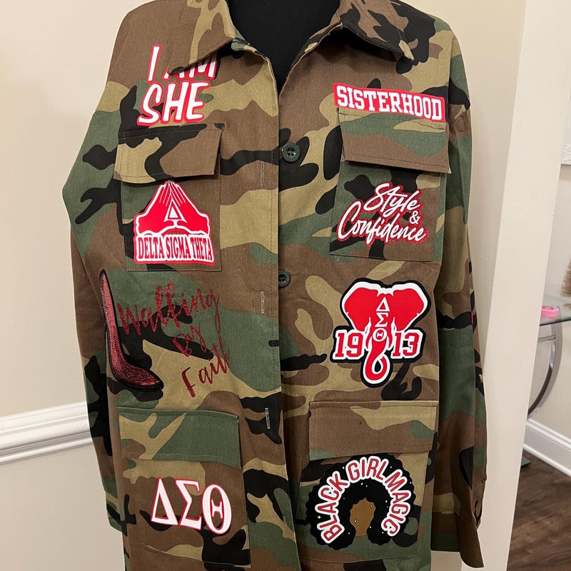 Camoflauge Army Jacket - Etsy