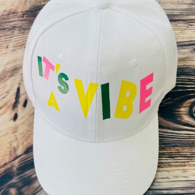 Personalized Women Hats, Its A Vibe Hat, Custom Women Hats, Women Hats ...