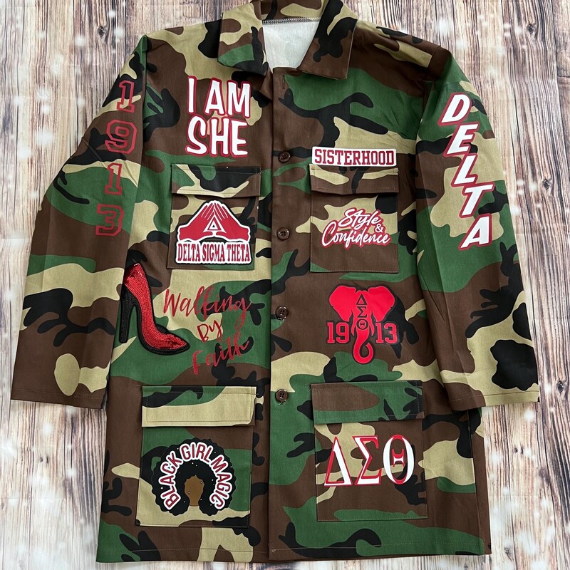 Delta Sigma Theta Jacket - Etsy
