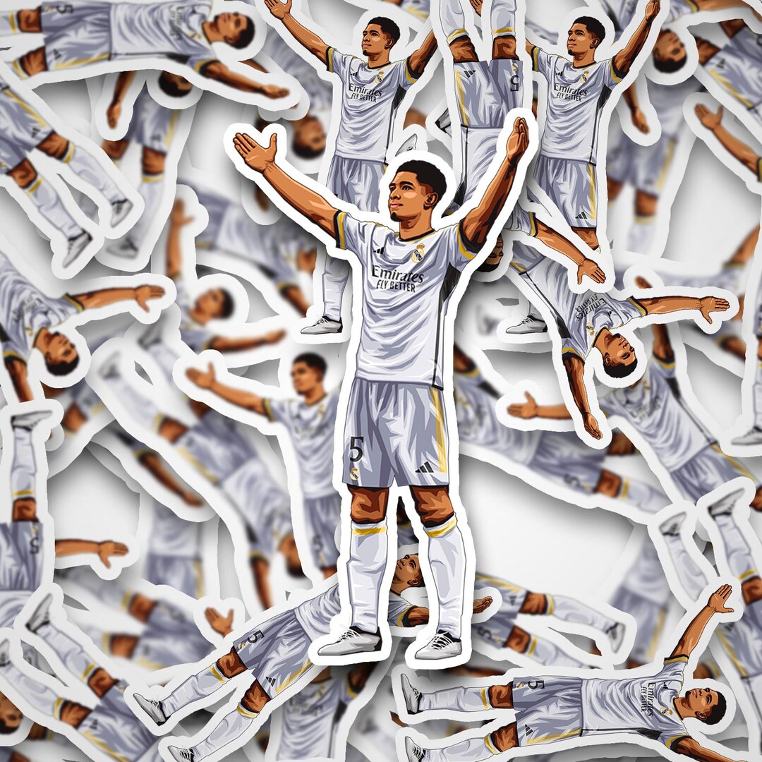 Jude Bellingham Sticker - Etsy