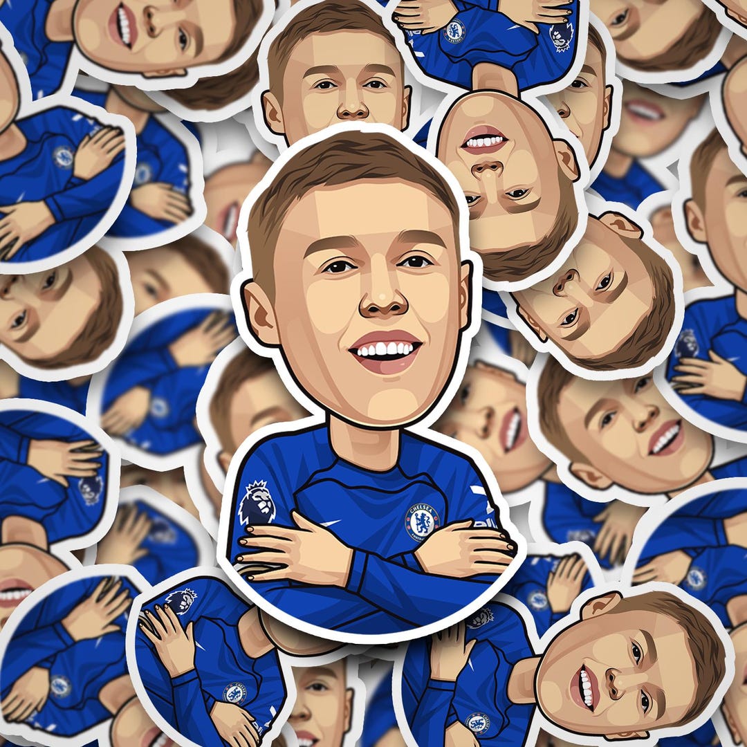 Cole Palmer Sticker Magnet Chelsea FC - Etsy