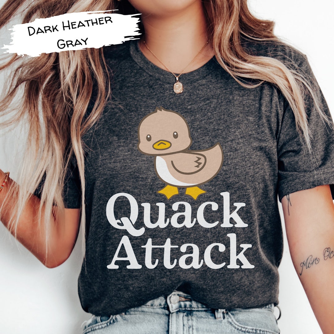 Quack Attack Duck Tshirt. Cute Duck Gift Shirt, Duck Hunting Tshirt ...