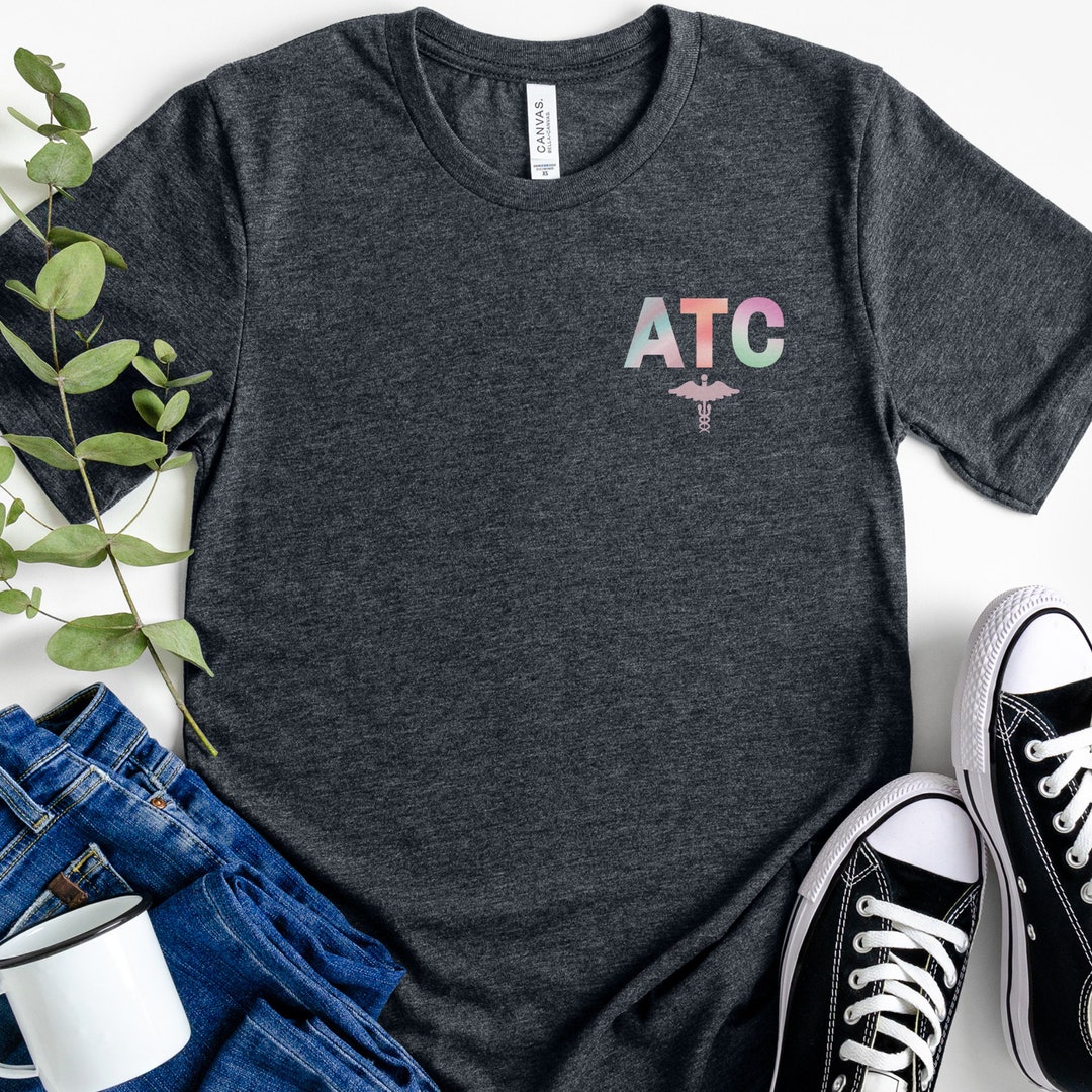 ATC Logo T-shirt, Athletic Trainer Tee, Certified Athletic Trainer ...