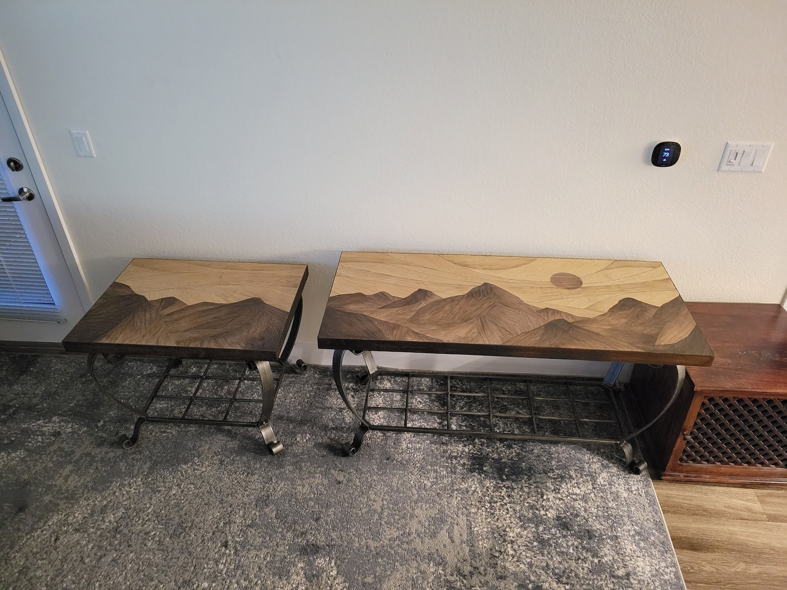 Landscape Mountains Laser Cut Template - DIGITAL FILE - Etsy