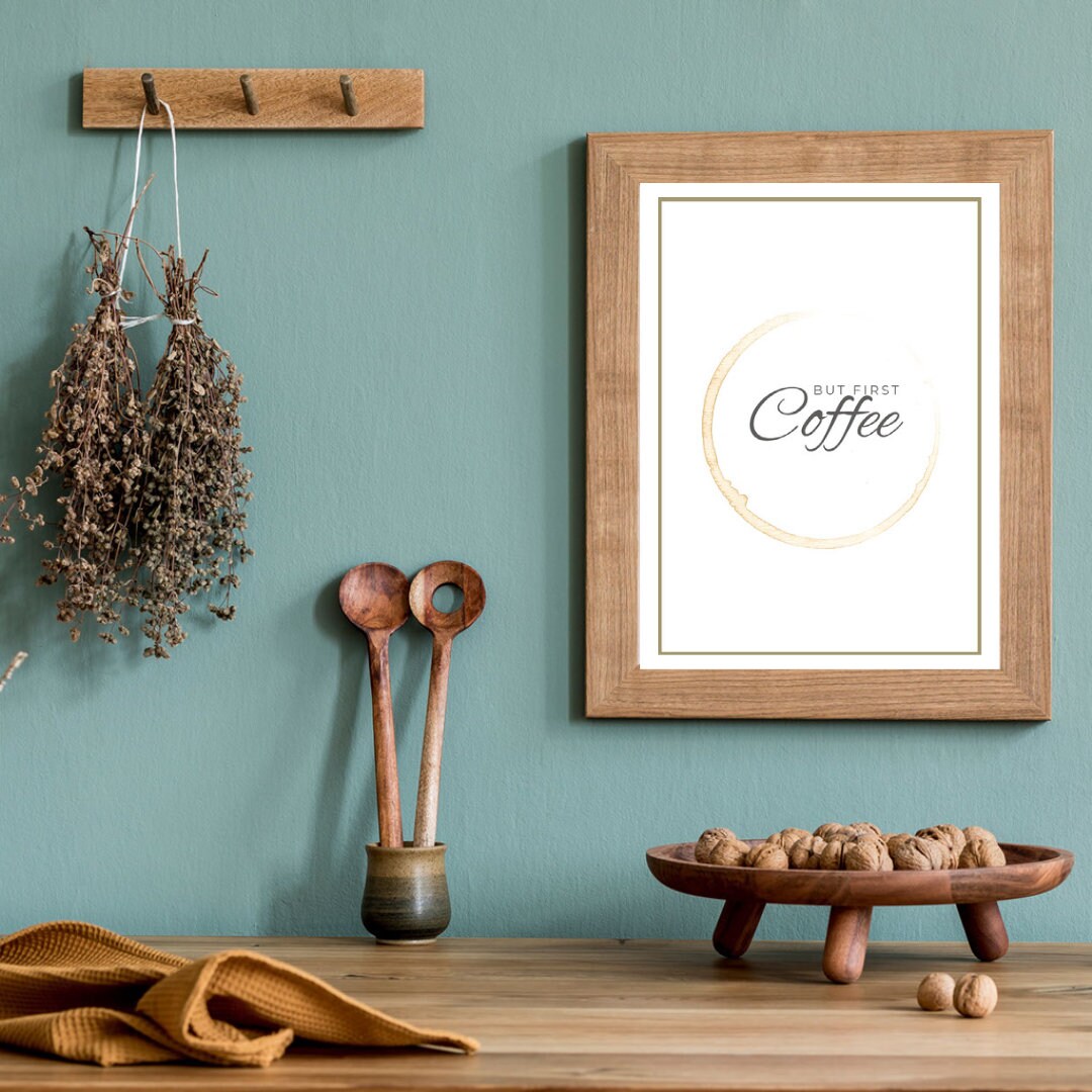 Digital Download but First Coffee A4 Print - Etsy