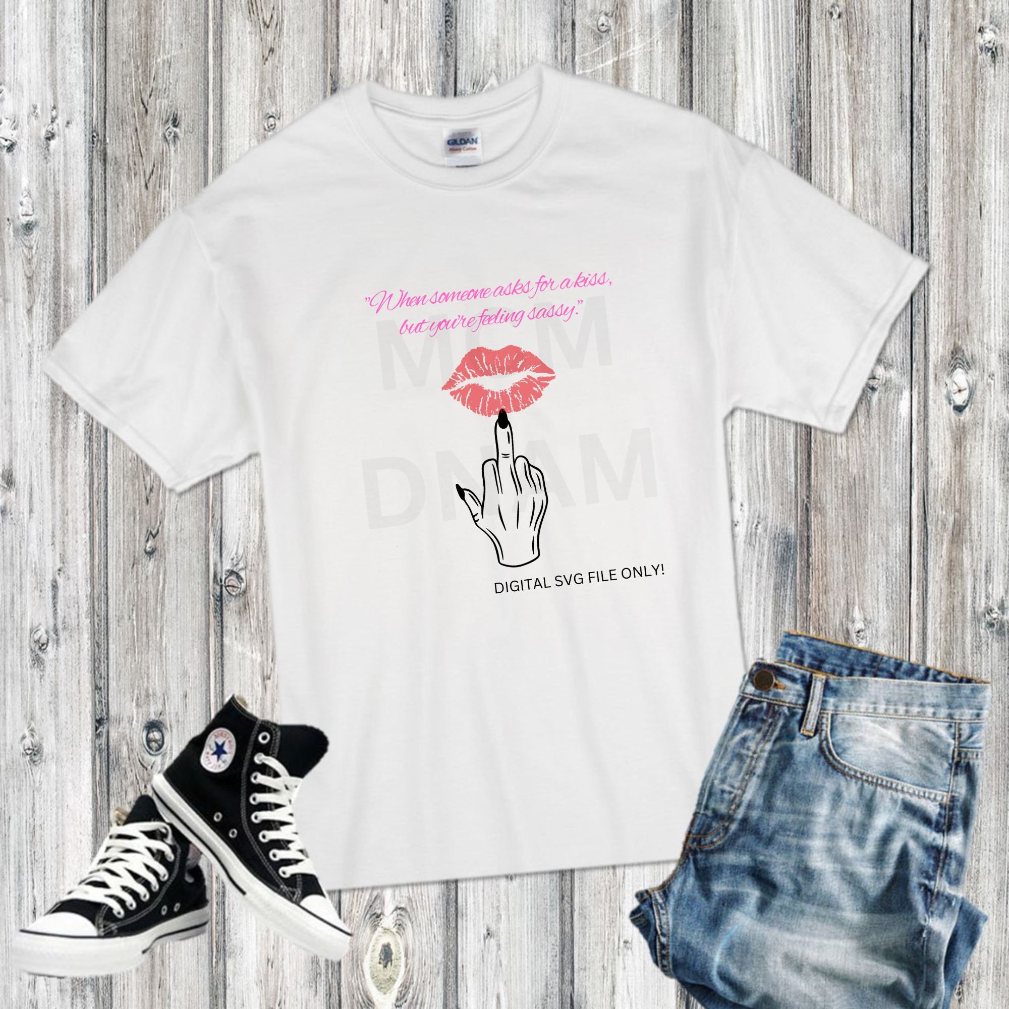 Sassy Middle Finger SVG File - Etsy Australia
