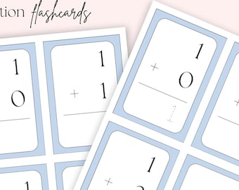 Addition Flashcards, Printable Math Flashcards and Worksheets, Counting ...