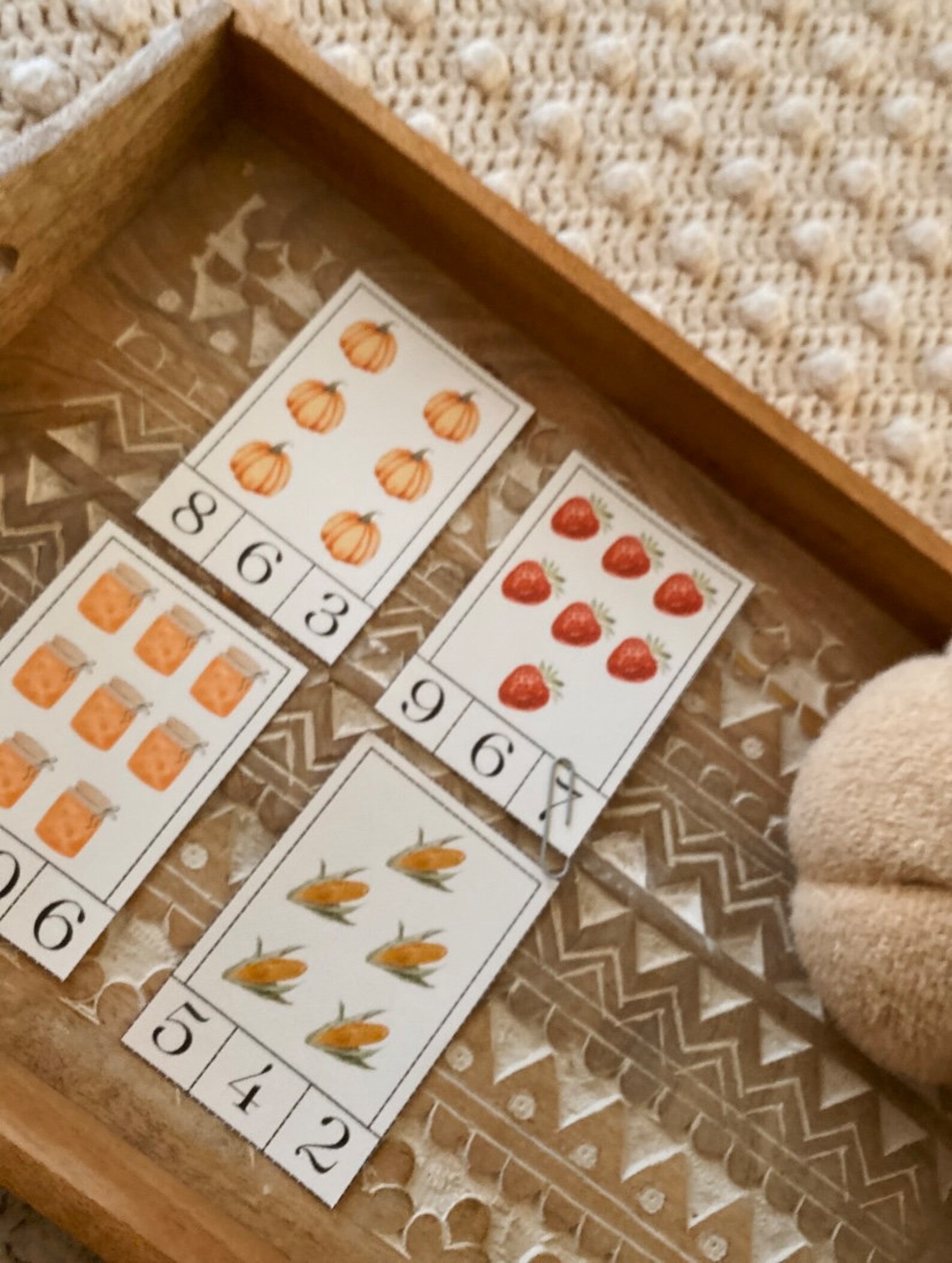 Count and Clip Number Cards, 1-10, Homeschool Resources, Number ...