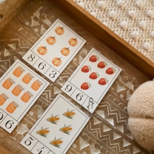 Count and Clip Number Cards, 1-10, Homeschool Resources, Number ...