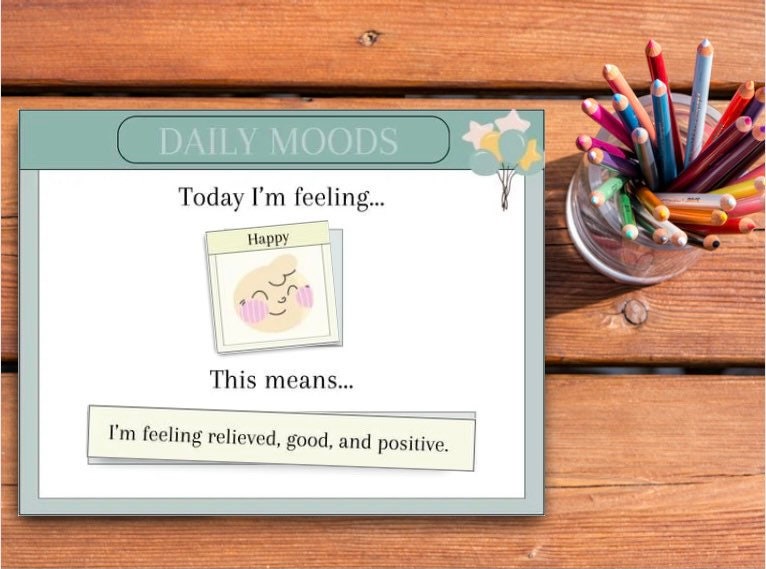 Printable Visual Calendar Board for Preschooler, Editable Calendar ...