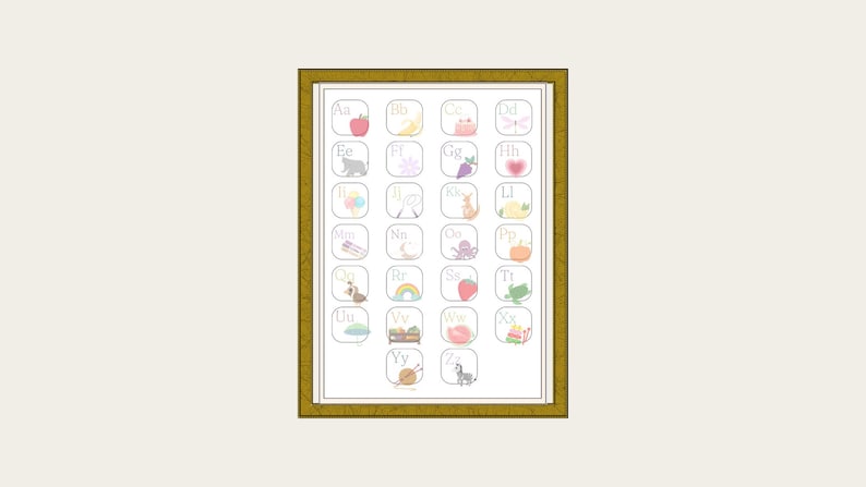 10 Printable Educational Posters Visual Learning for Kids - Etsy