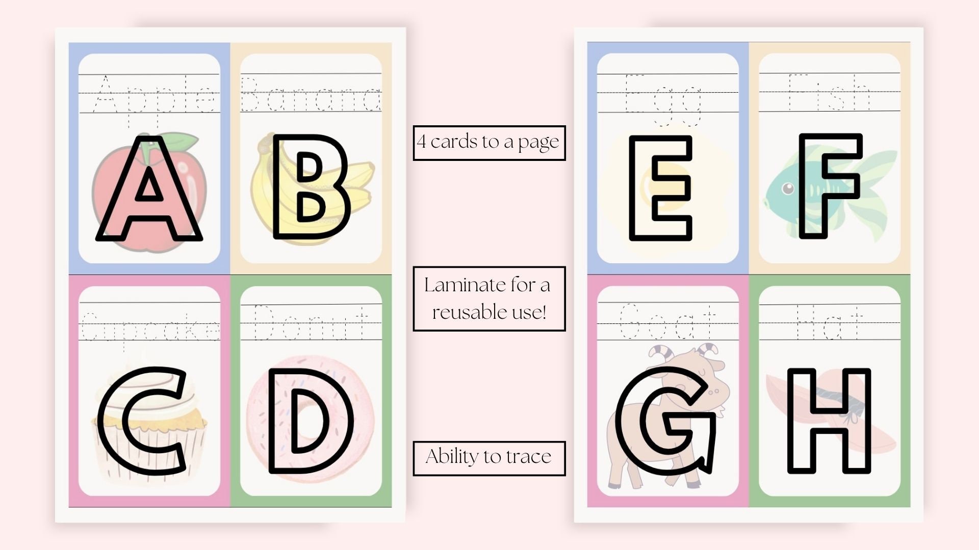 Play Doh Mats and Tracing Cards Printable, Play Doh Alphabet, Preschool ...