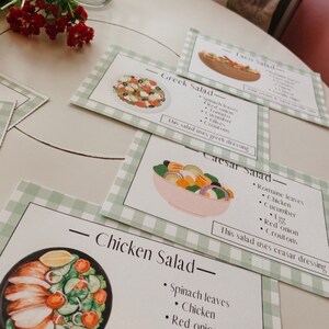 Salad Dramatic Play for Kids, Restaurant Pretend Play, Build a Salad ...