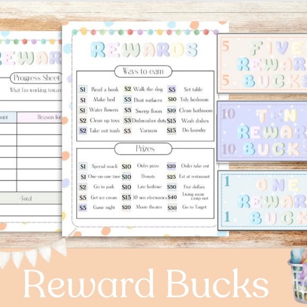 Kids Reward System - Etsy