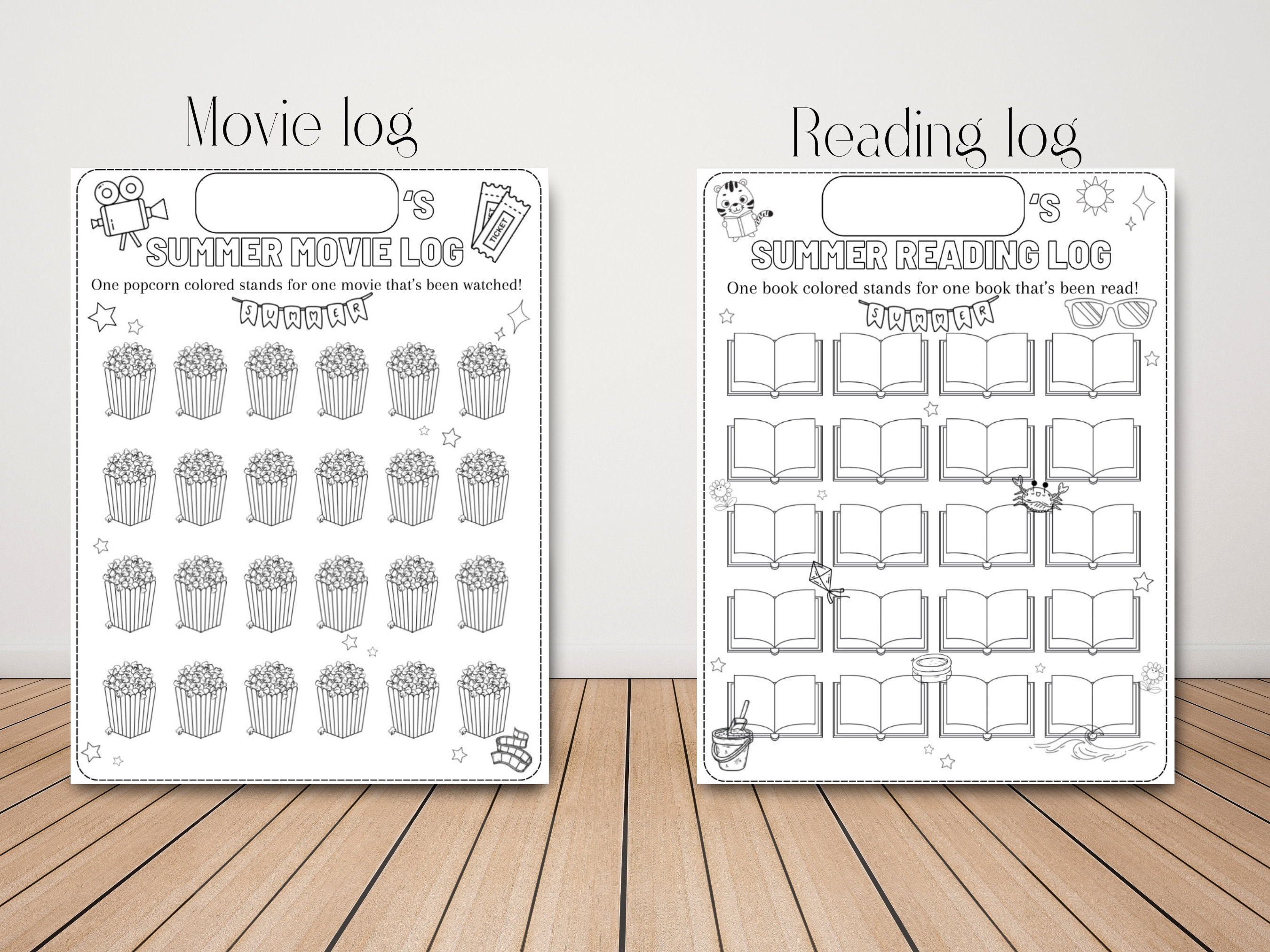 Summer Adventure Book for Kids, Summer Activities for Kids, Printable ...