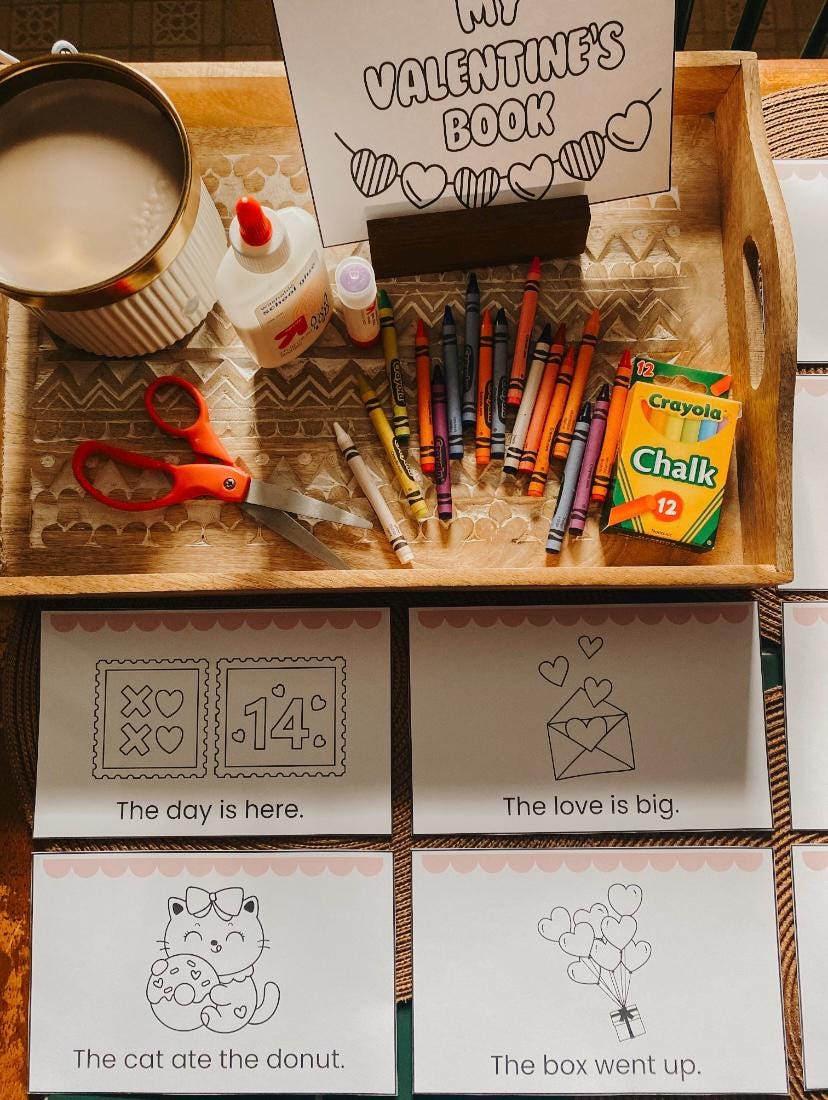 Valentine's Day Coloring Book for Kids, Coloring Pages, Valentine's Day ...