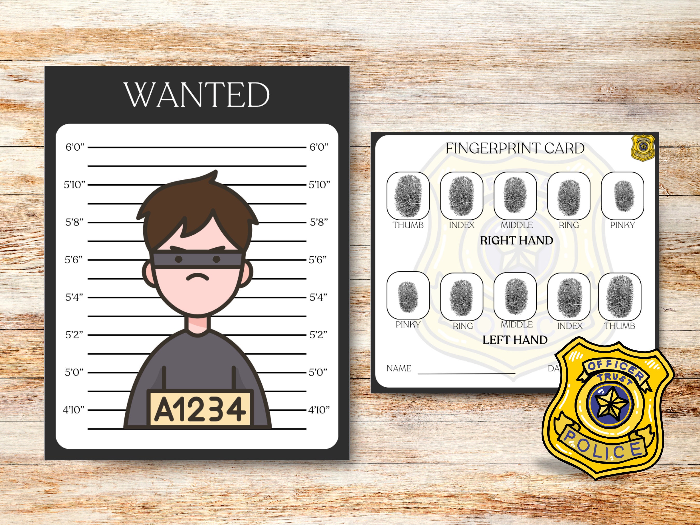 Police Dramatic Play for Kids, Pretend Police Department, Kid's Pretend ...