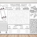 Kids Activity Placemat, Activity Sheet for Kids, Restaurant Placemats ...