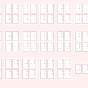 Printable Addition Flashcards for Kids, Math for Kids, Printable Math ...