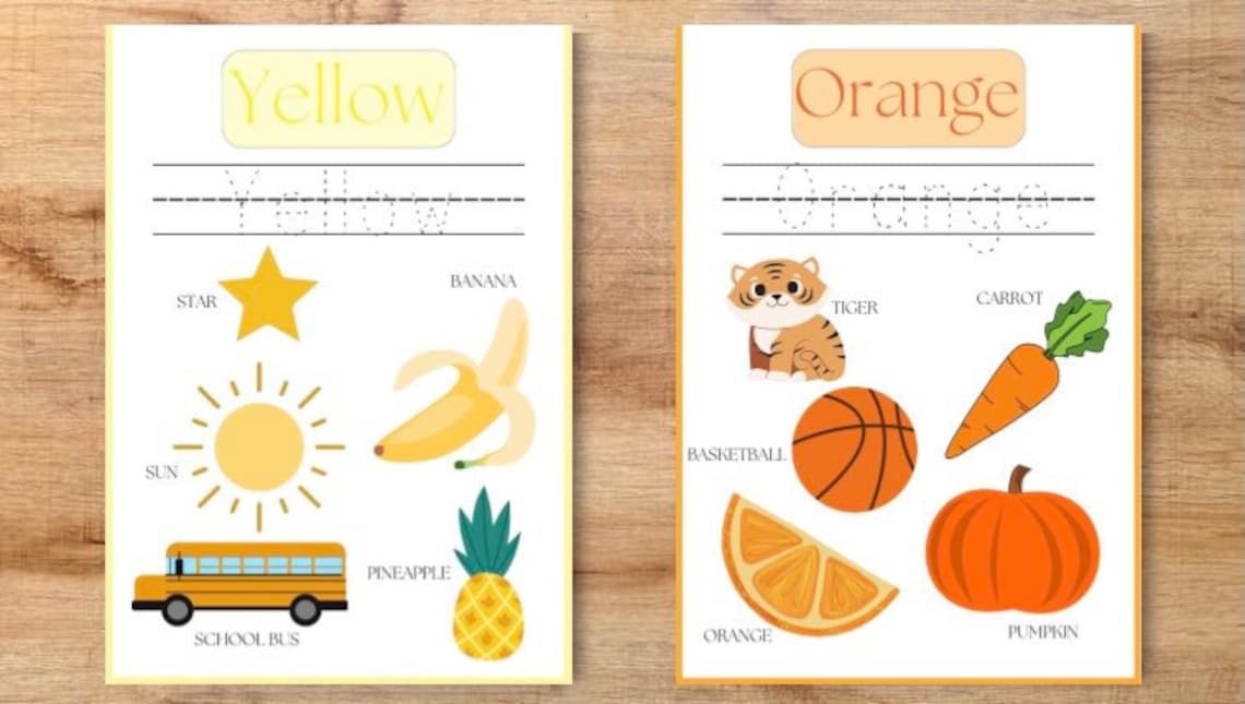 Preschool Color Recognition Worksheets Pre-k Tracing Worksheets Word ...