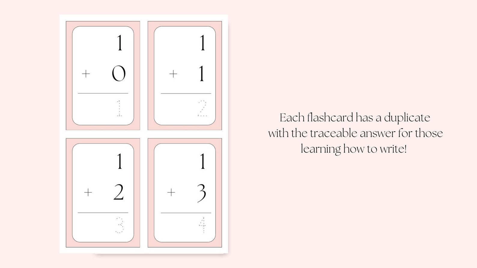 Printable Addition Flashcards for Kids, Math for Kids, Printable Math ...