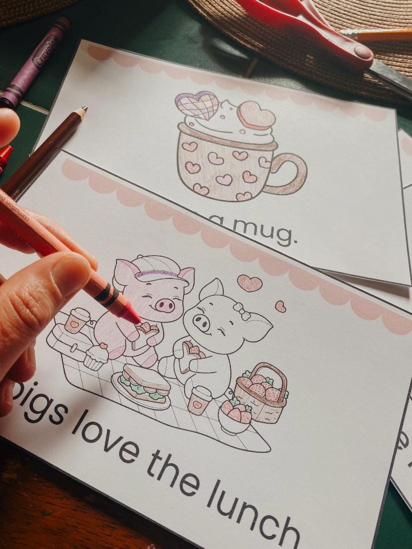 Valentine's Day Coloring Book for Kids, Coloring Pages, Valentine's Day ...
