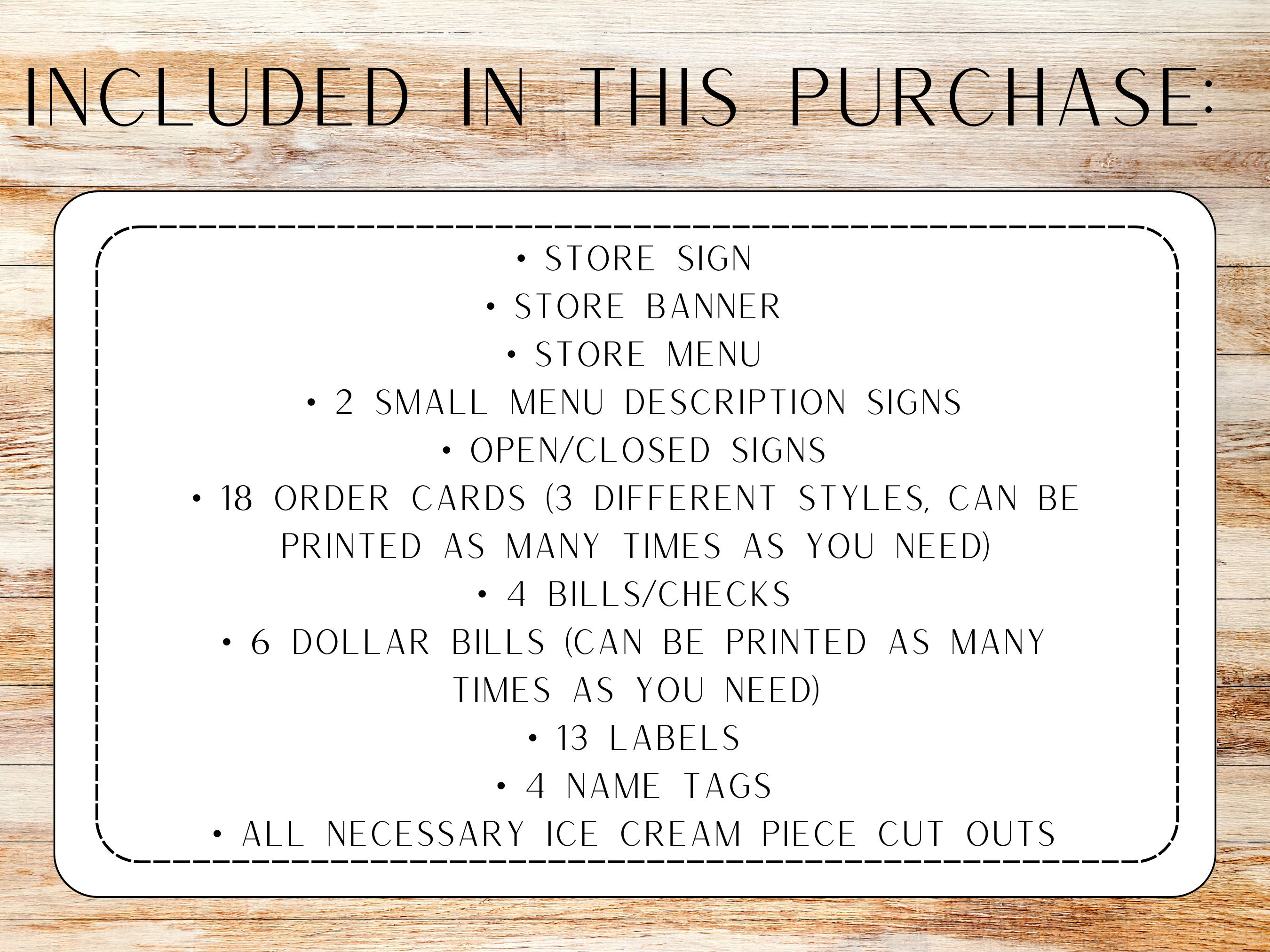 Ice Cream Parlor Pretend Play, Home Dramatic Play for Kids, Preschool ...