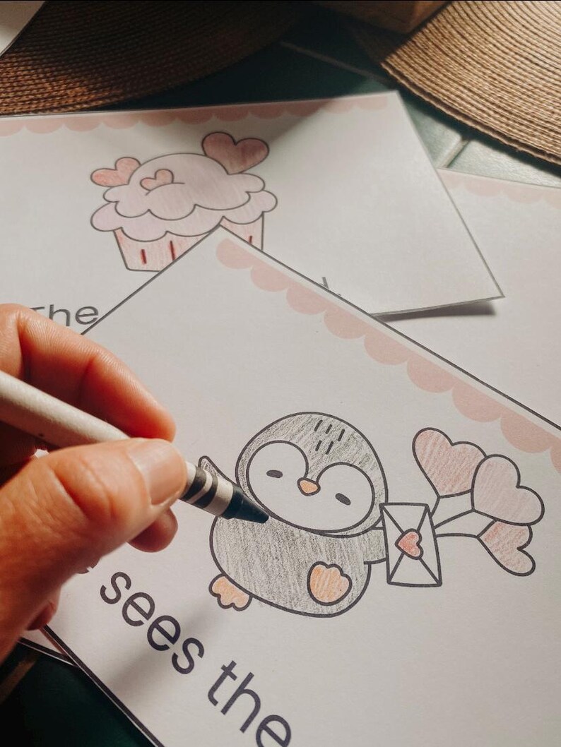 Valentine's Day Coloring Book for Kids, Coloring Pages, Valentine's Day ...