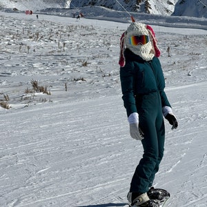 Blue Bunny Balaclava Mask, Ski Helmet Mask, Helmet Cover, Helmet ...