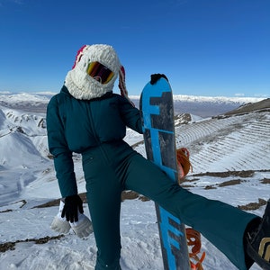 Blue Bunny Balaclava Mask, Ski Helmet Mask, Helmet Cover, Helmet ...
