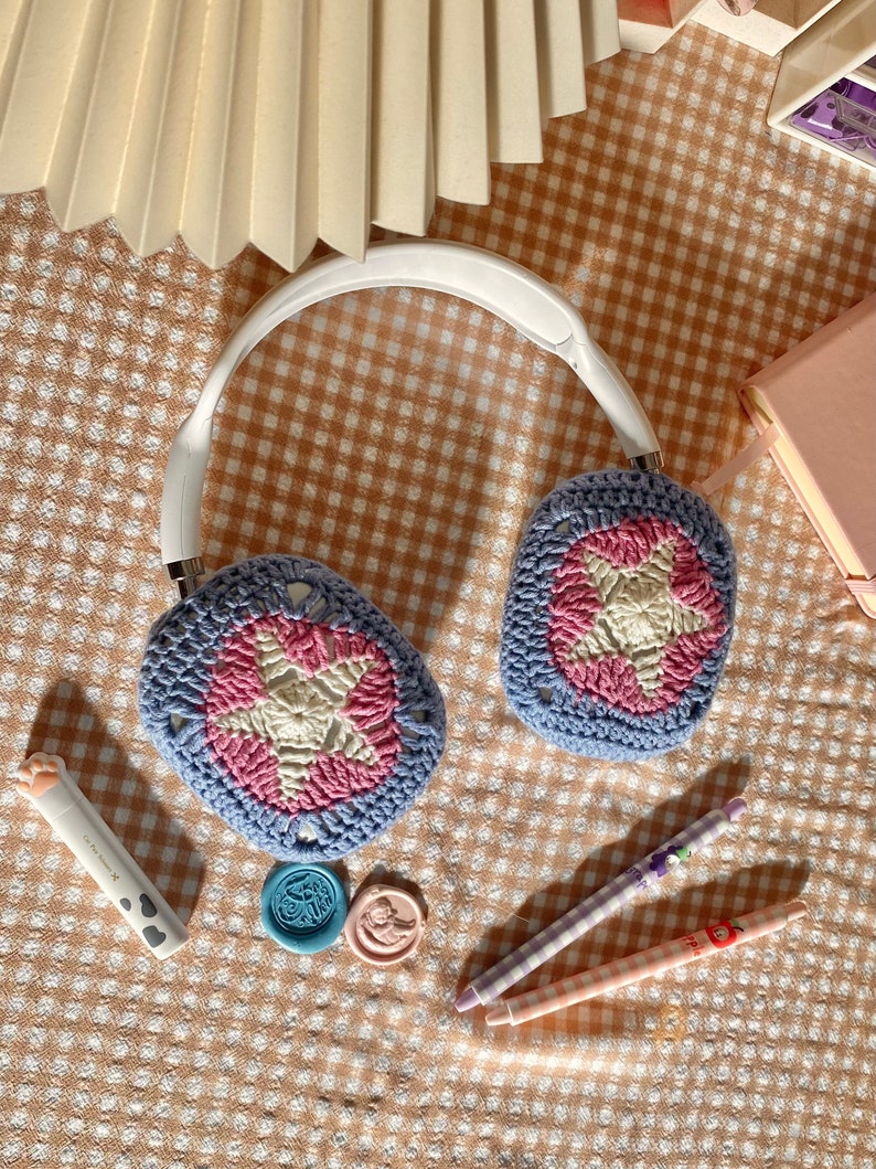 Knitted Airpods Max Headphone Covers, Crochet Airpods Max Case, AirPod ...