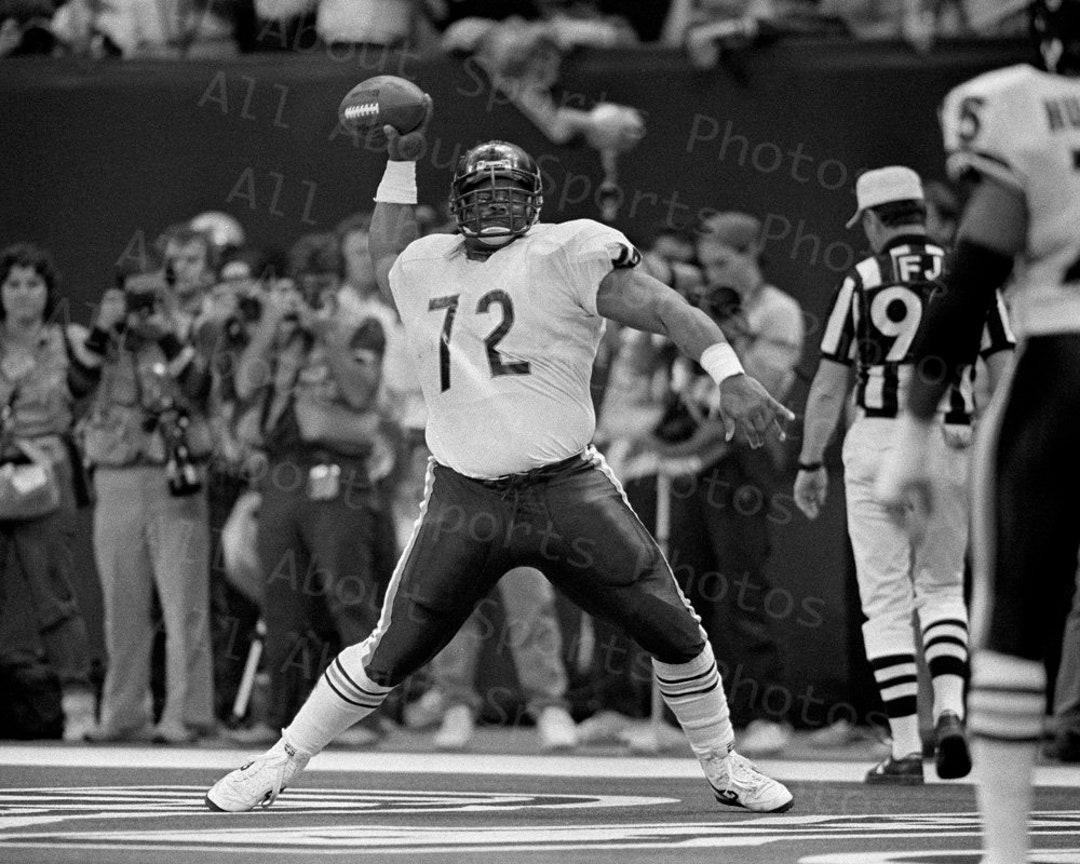 William Perry the Refrigerator Celebrates His Touchdown in Super Bowl ...