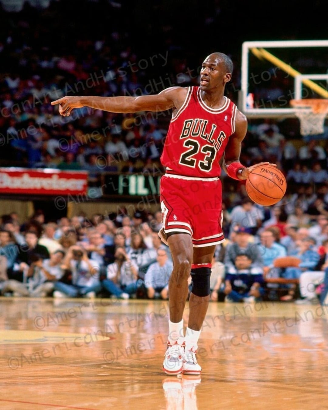 Michael Jordan Ruling the Floor 1988 - Etsy