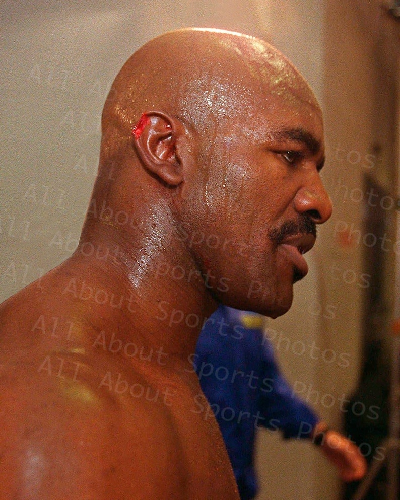 Evander Holyfield's Ear - After Mike Tyson Took a Bite - Etsy