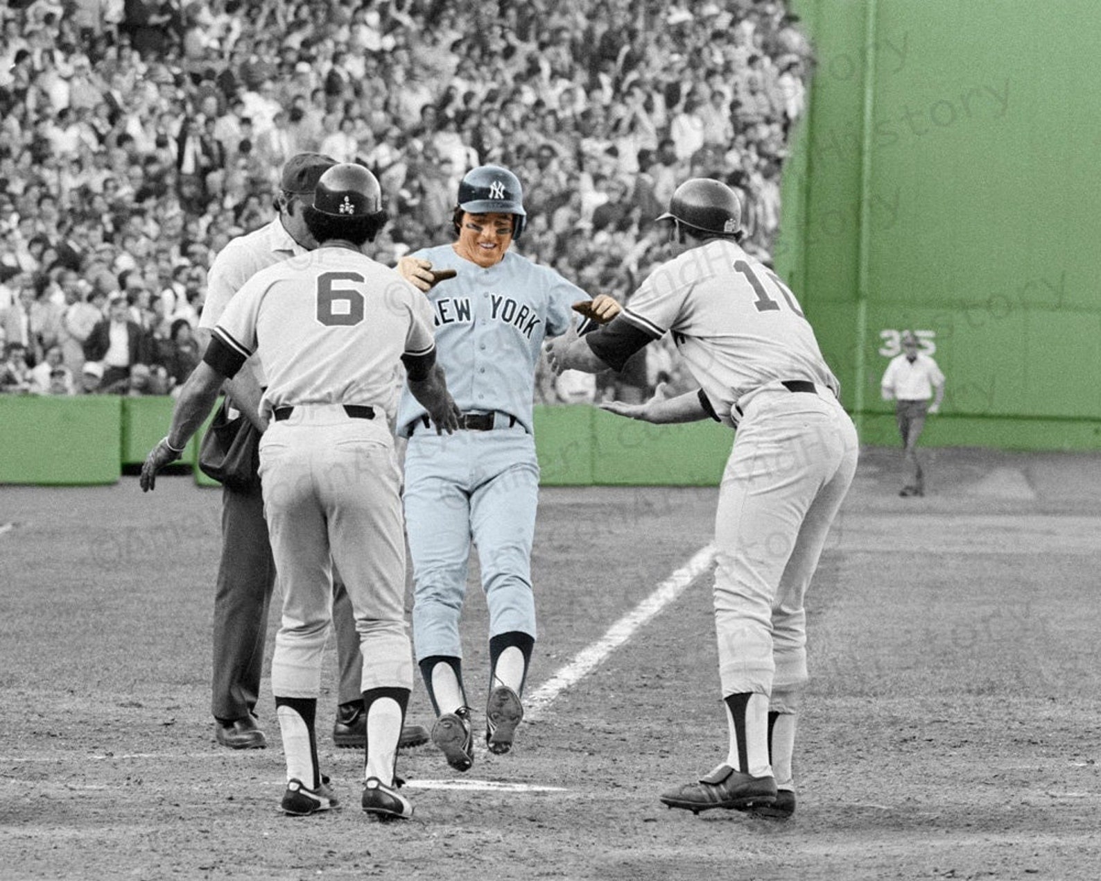 Bucky Dent Defeats That Huge Green Monster in Boston - Etsy