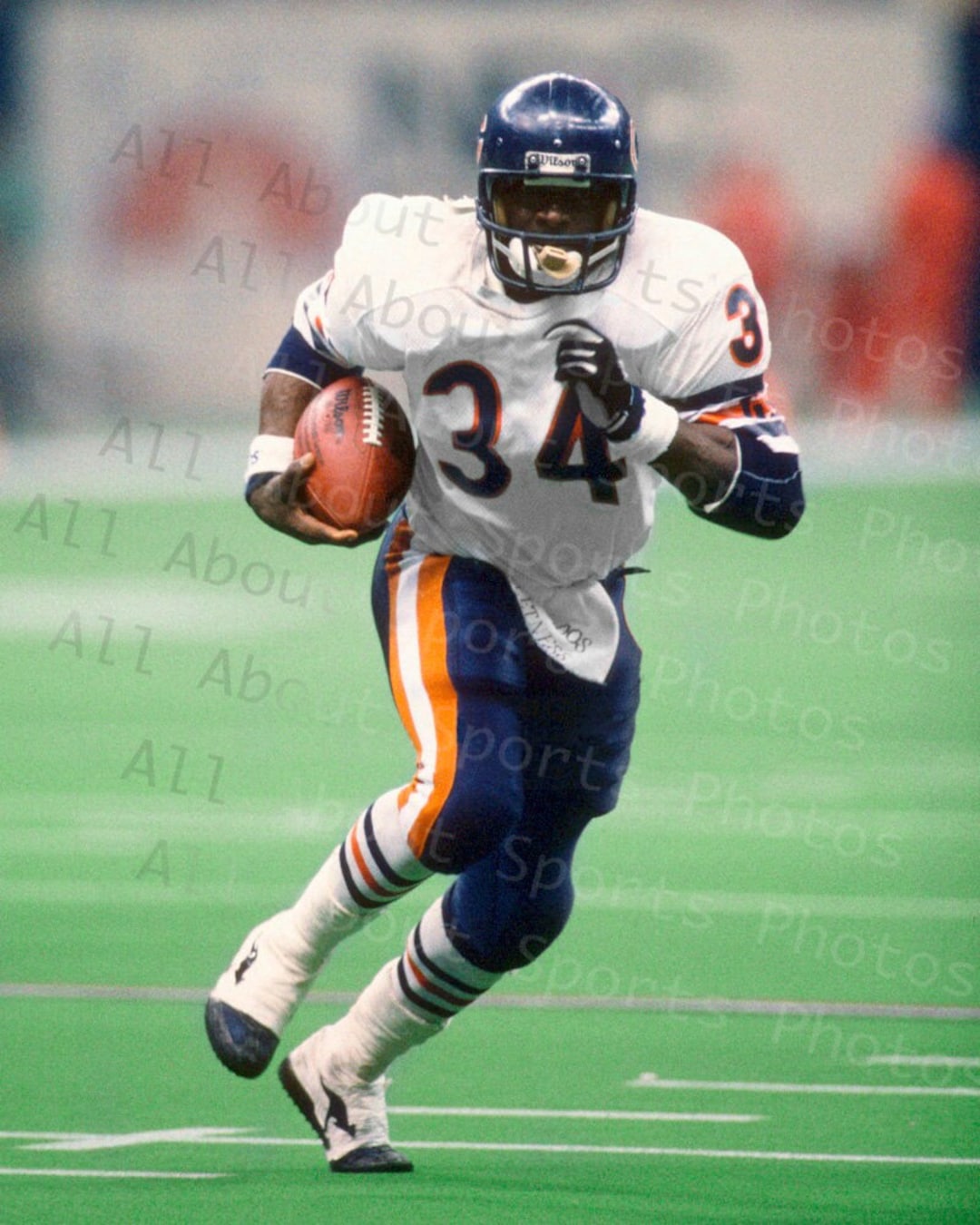 Walter Payton in Action - Etsy