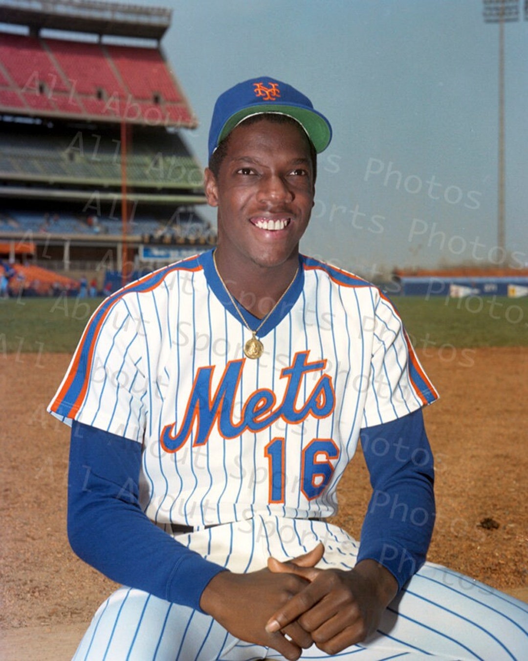 Dwight Gooden Portrait 1984 NY Mets - Etsy
