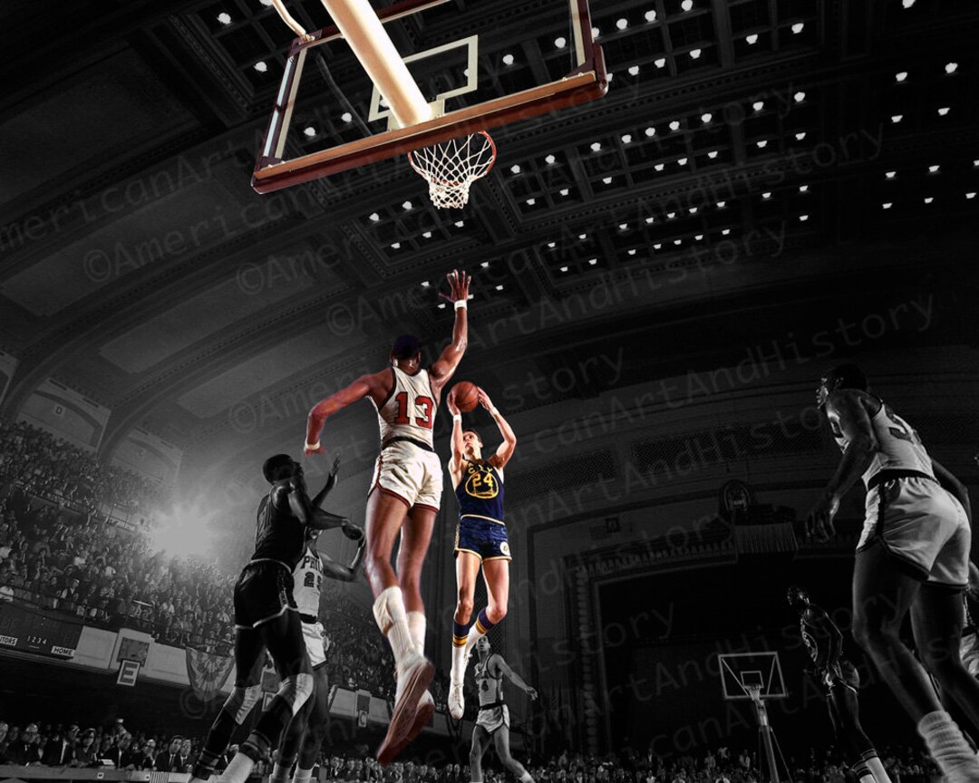 Rick Barry Vs Wilt Chamberlain - Etsy