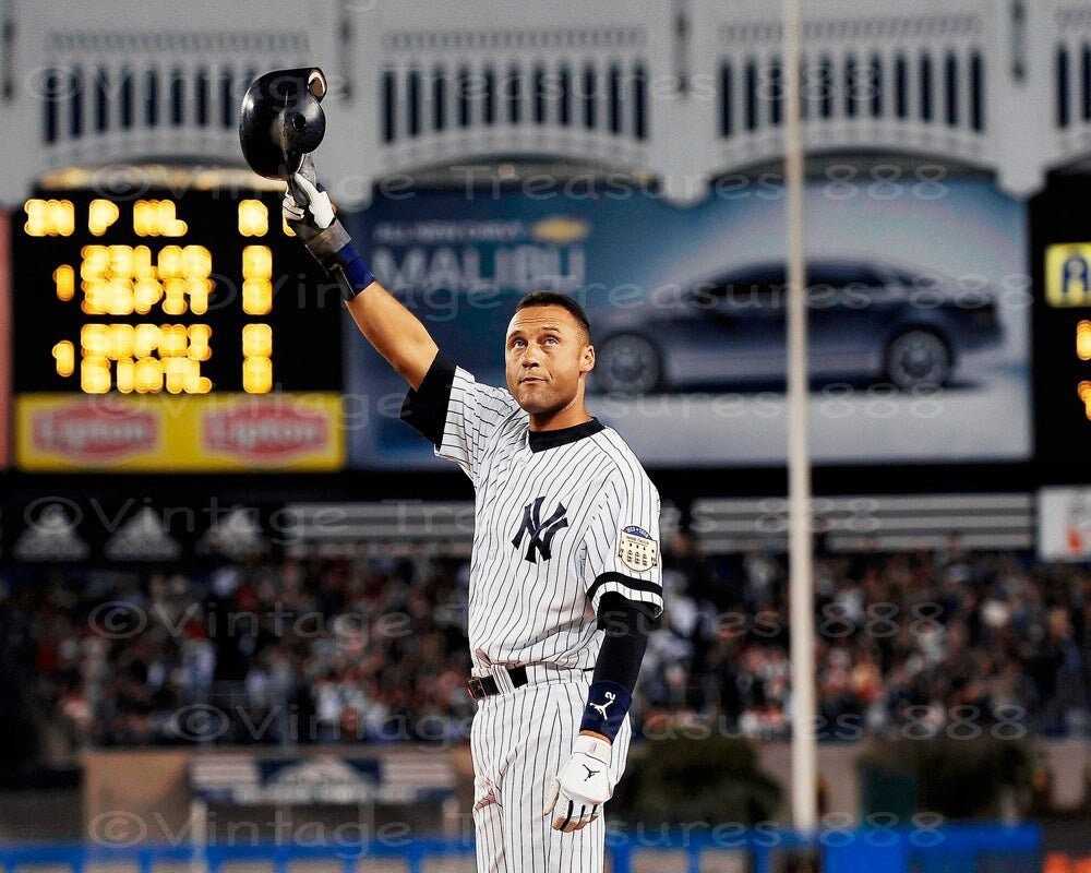 Derek Jeter - Last Game Farewell - Etsy