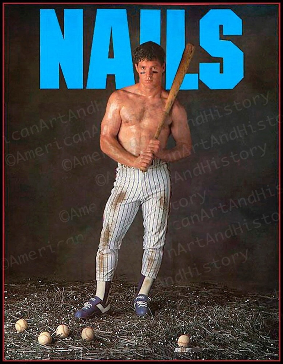 Lenny Dykstra....also Known as Nails.... - Etsy