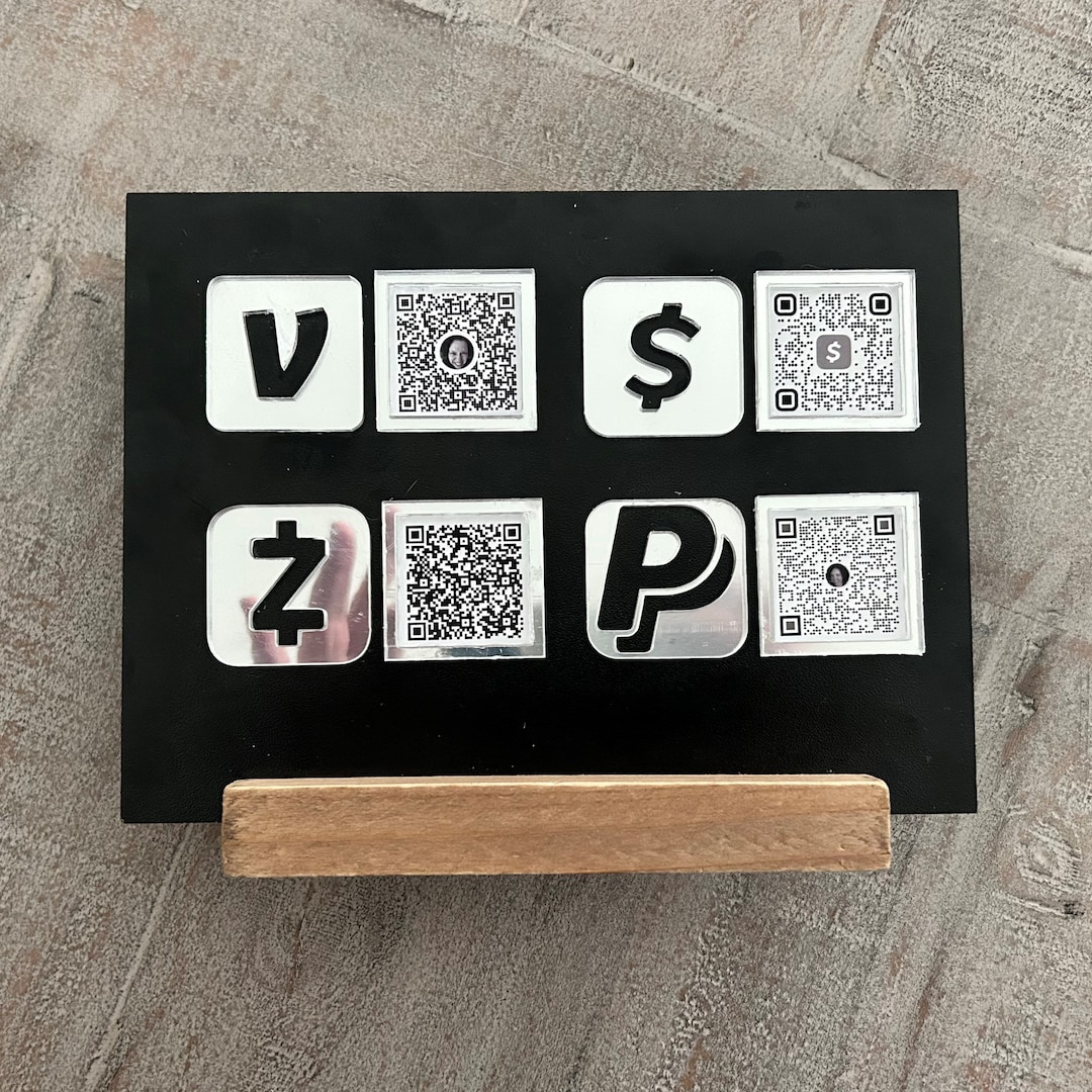 Custom QR Code Display - Etsy