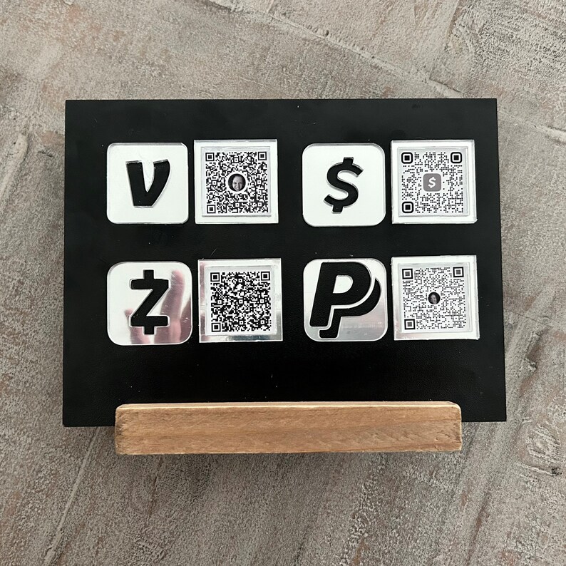 Custom QR Code Display - Etsy